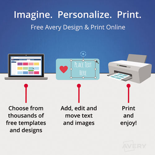 Index Maker Ecofriendly Print And Apply Clear Label Dividers With Whit ...