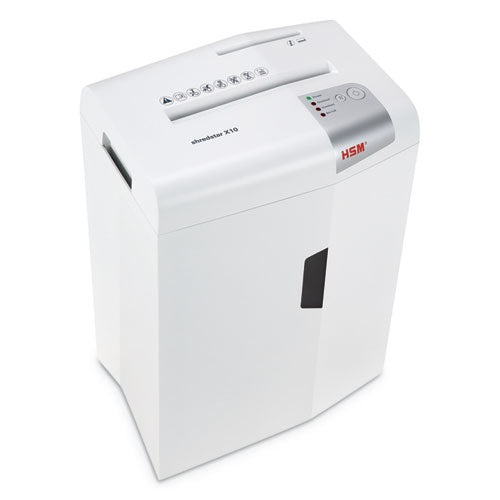 Shredstar X10 Cross-cut Shredder, 10 Manual Sheet Capacity – Government ...